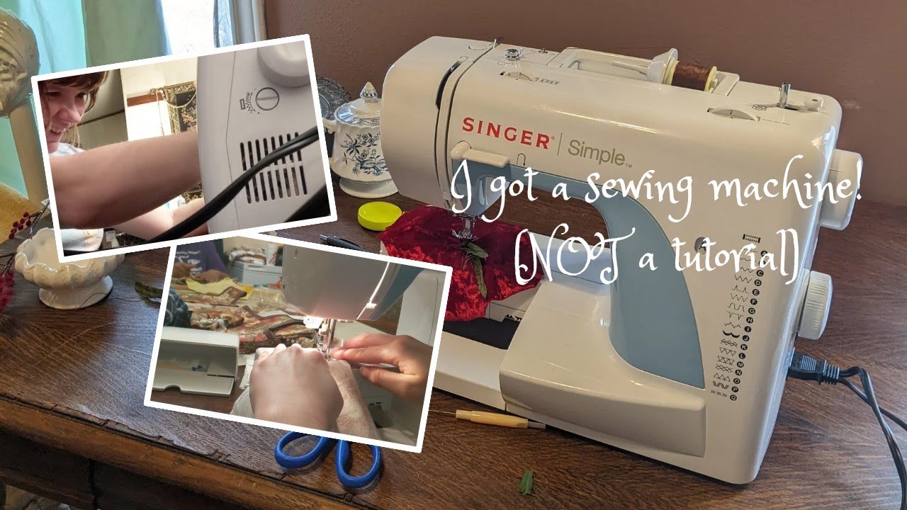 Threading a Singer Simple 3116 Sewing Machine ✨