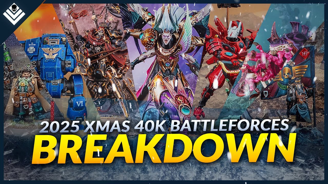 Warhammer 40k Christmas Battleforce Boxes 2025 - What to Expect and What's Worth Buying!
