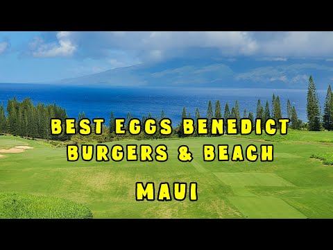Best Eggs Benedict Burger & Beach Maui. Plantation House Burger Shack