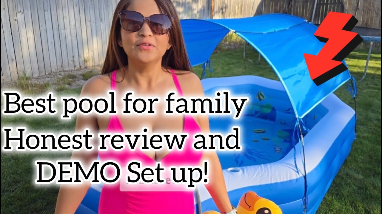 StarOcean Inflatable Pool with Canopy: OBSESSED or Disappointed? (Honest Review)