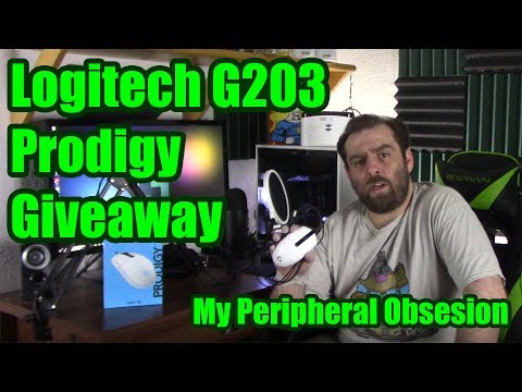 Logitech G203 Prodigy Gaming Mouse Giveaway!!!! [Closed] My Peripheral Obsession