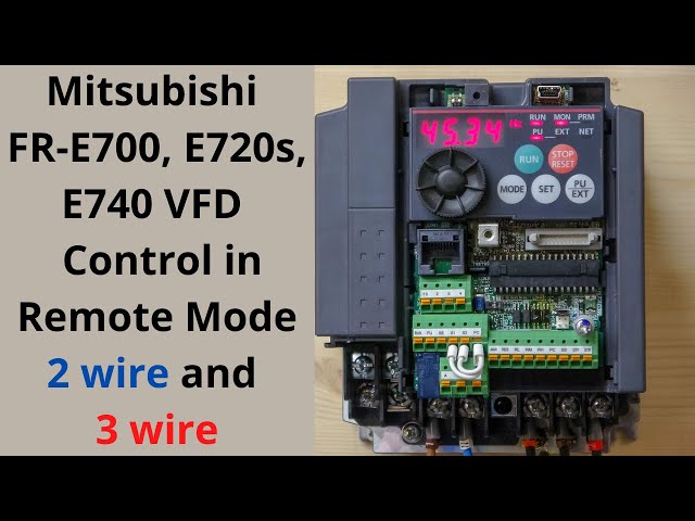 Mitsubishi Variable Frequency Drive - Mitsubishi FR-D720S-025SC-EC ...