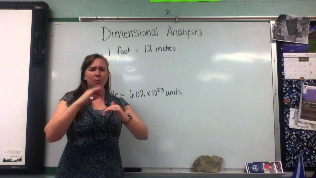 Dimensional Analysis - Identifying/Writing Conversion Factors