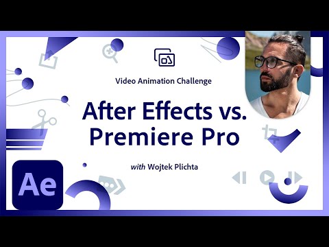 After Effects vs. Premiere Pro | Video Animation Challenge | Adobe Creative Cloud