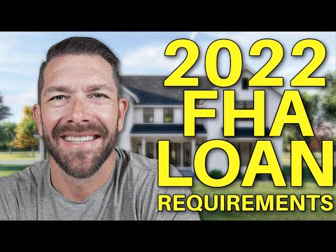 NEW FHA Loan Requirements - First Time Home Buyer - FHA Loan 2022