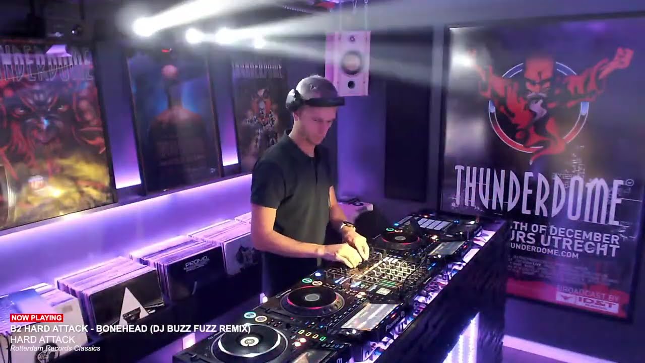 +168 BPM Early Hardcore / Gabber / Rave dj set - Livestream #86 - 05-07-2025