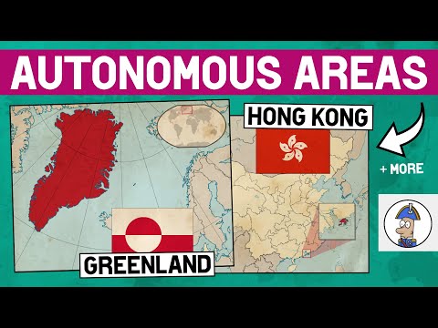 Autonomous Areas Throughout the World (Part 2 by General Knowledge)