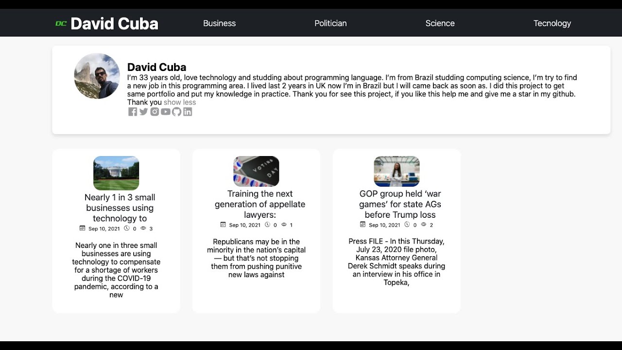 Build Blog Python - Django - React