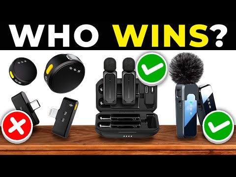 TOP 5 BEST WIRELESS MICS for iPhone 2025 | iPhone 15 MICROPHONES