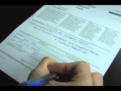 How to file an ATIP or FOI request in Canada