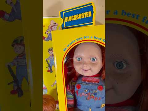 Talking Chucky meets Freddy! #chucky #doll #movie #retro #80s #collection #horror #childsplay