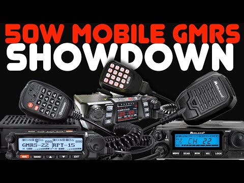 Which 50 Watt GMRS Mobile Should You Buy? BTech GMRS 50X1 VS Wouxun KG-1000G VS Midland MXT500