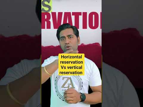 vertical reservation & horizontal reservation kya hota hai #uppcs #fact #uppsc #shorts #upsc #roaro