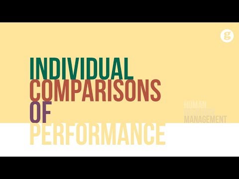 Individual Comparisons of Performance