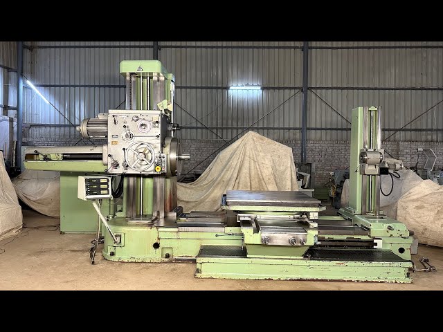 Horizontal Boring Machine - TOS Czech W100A Horizontal Boring Machine ...