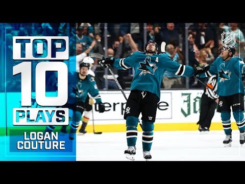 Top 10 Logan Couture plays from 2018-19