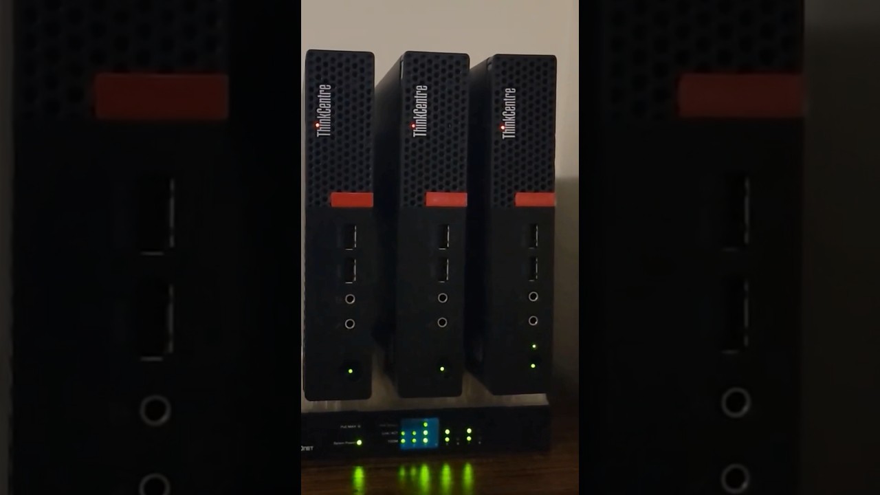 Hyper Converged Ceph Mini Cluster | Lenovo M710Q Tinys #homelab #ceph #server #storage #computer