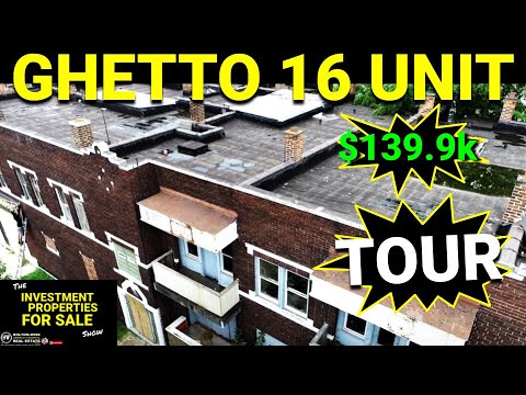 Ghetto 16 Unit Apartment Building in Cleveland | Investment Properties For Sale - 12002 St. Clair
