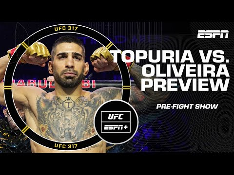 UFC 317 Pre-Fight Show LIVE π | ESPN MMA