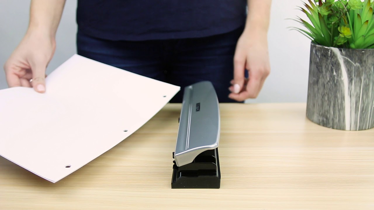 Bostitch 12 Sheet 3-Hole Punch