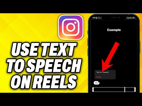 How To Use Text to Speech on Instagram Reels (2025)