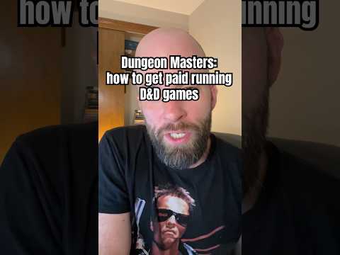 How to get paid running D&D games #dnd #ttrpg #dungeonsanddragons