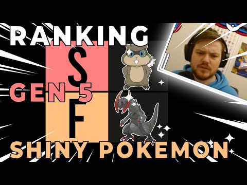 Ranking ALL Generation 5 Shiny Pokemon! TIERLIST