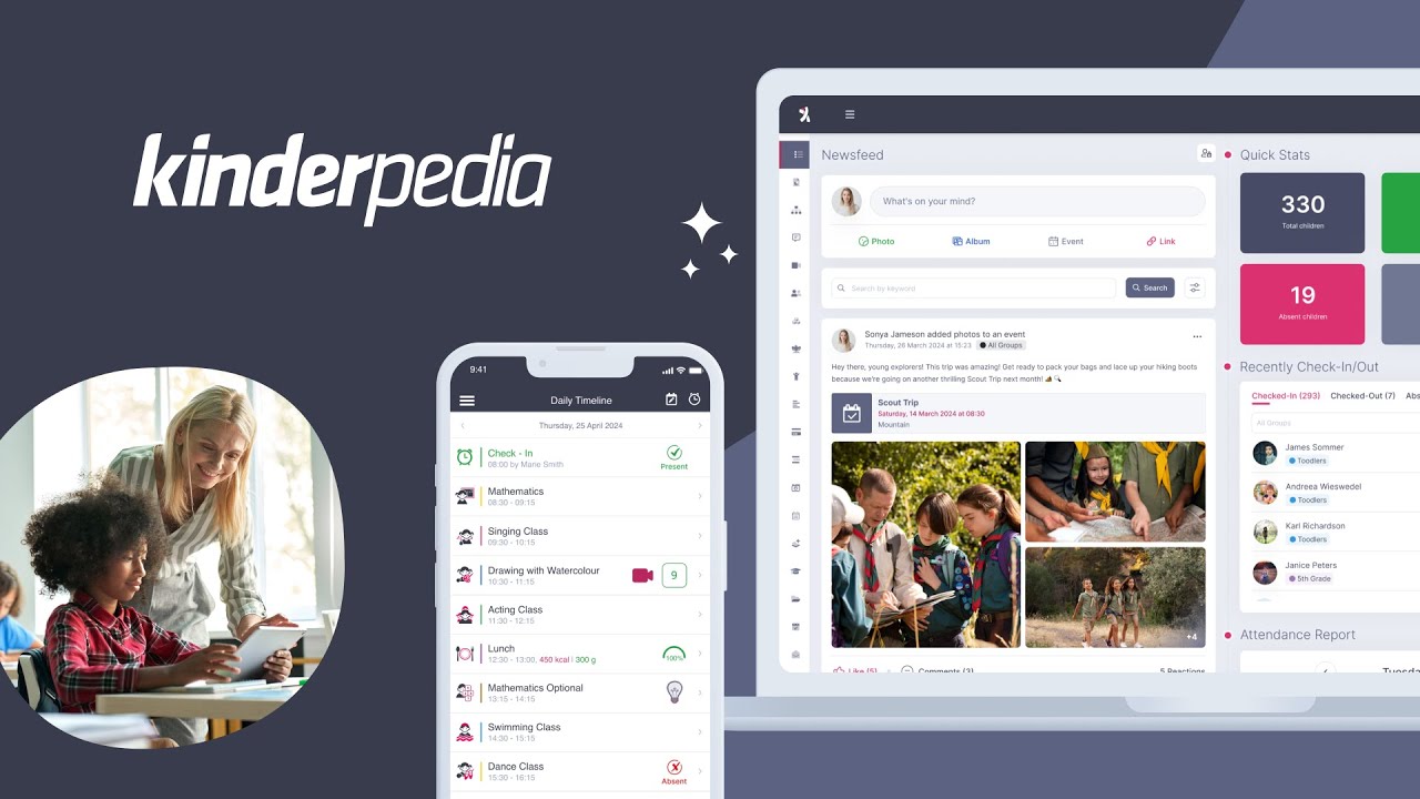 Kinderpedia Product Demo for Schools