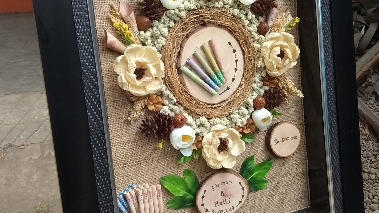 Mahar Pernikahan || Rustic Klasik || Frame 35x45