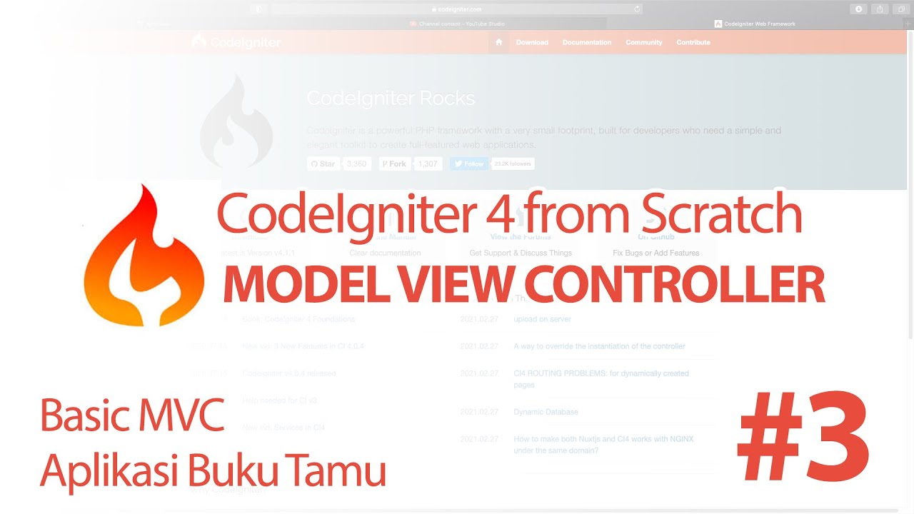 #3 Model View Controller (MVC) - CodeIgniter 4 from Scratch