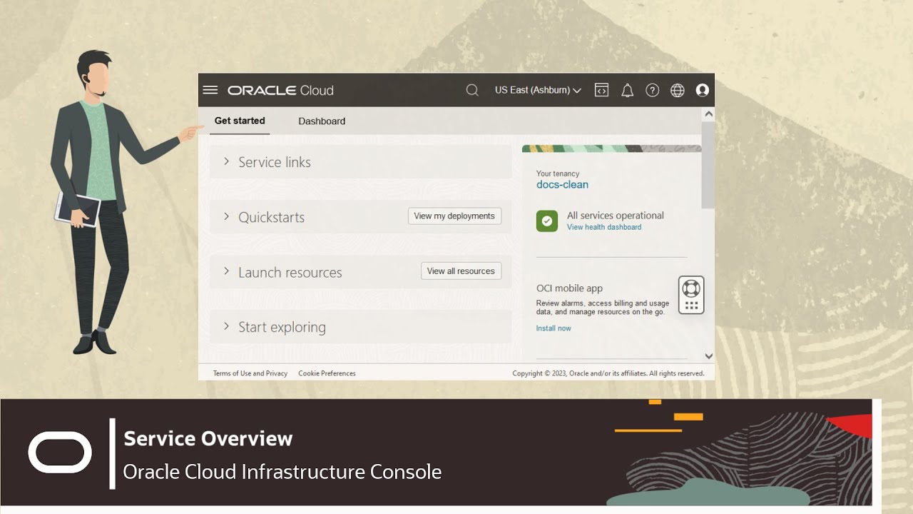 Oracle Cloud Infrastructure Console: Overview