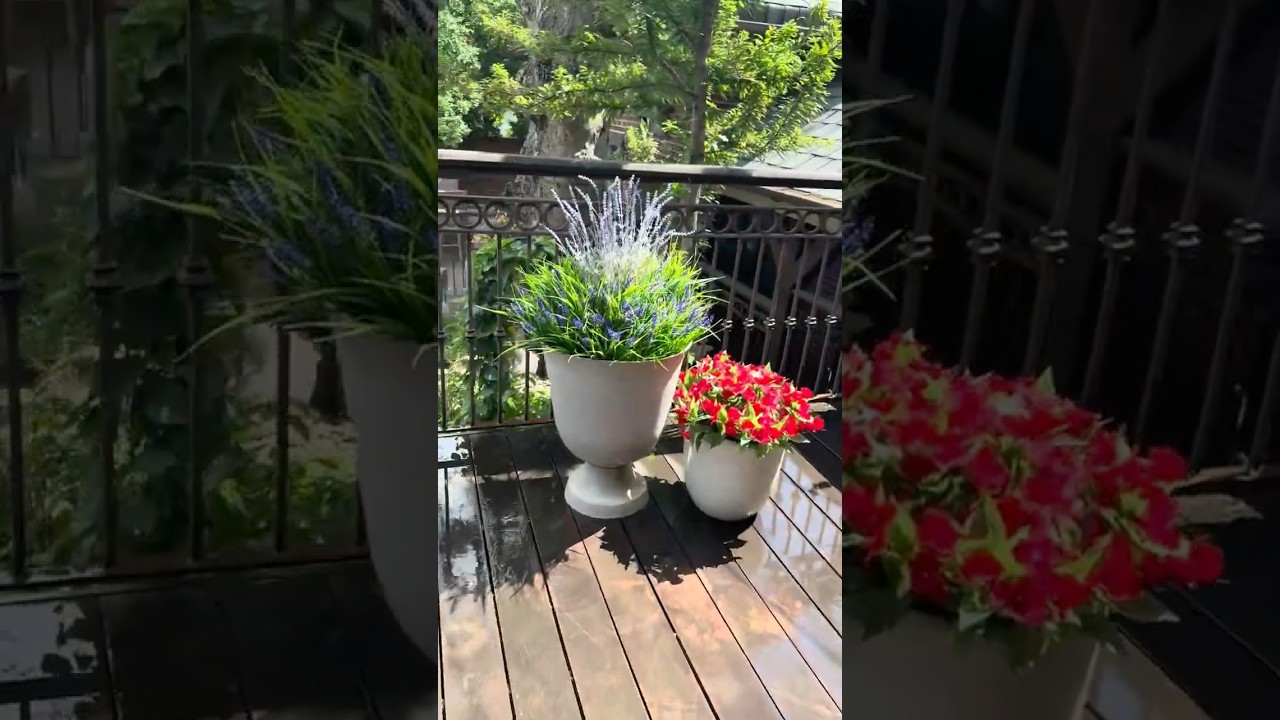 How I Make Fake Flowers Look Real (Outdoor Hack)