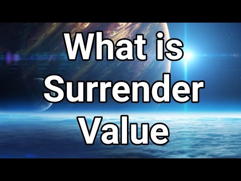 What is Surrender Value. Urdu/ English