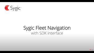 Sygic Professional Navigation | Geotab Marketplace