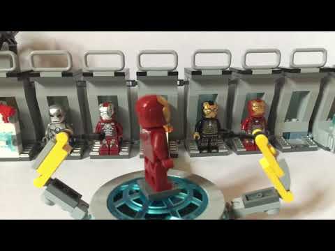 Lego iron man mk 50