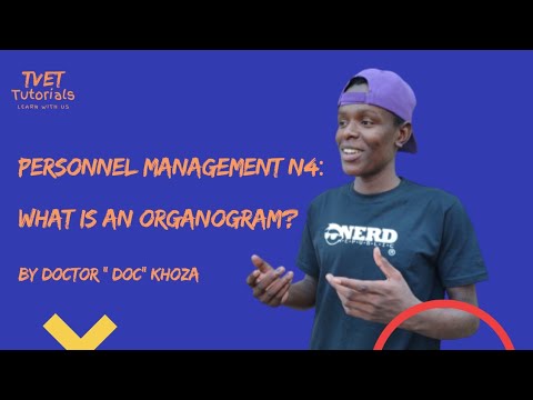 Personnel Management N4: What is an organogram?