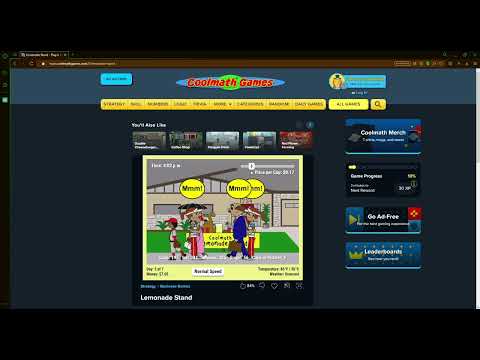 Lemonade Stand Play it Online at Coolmath Games 2023 07 05 14 08 24