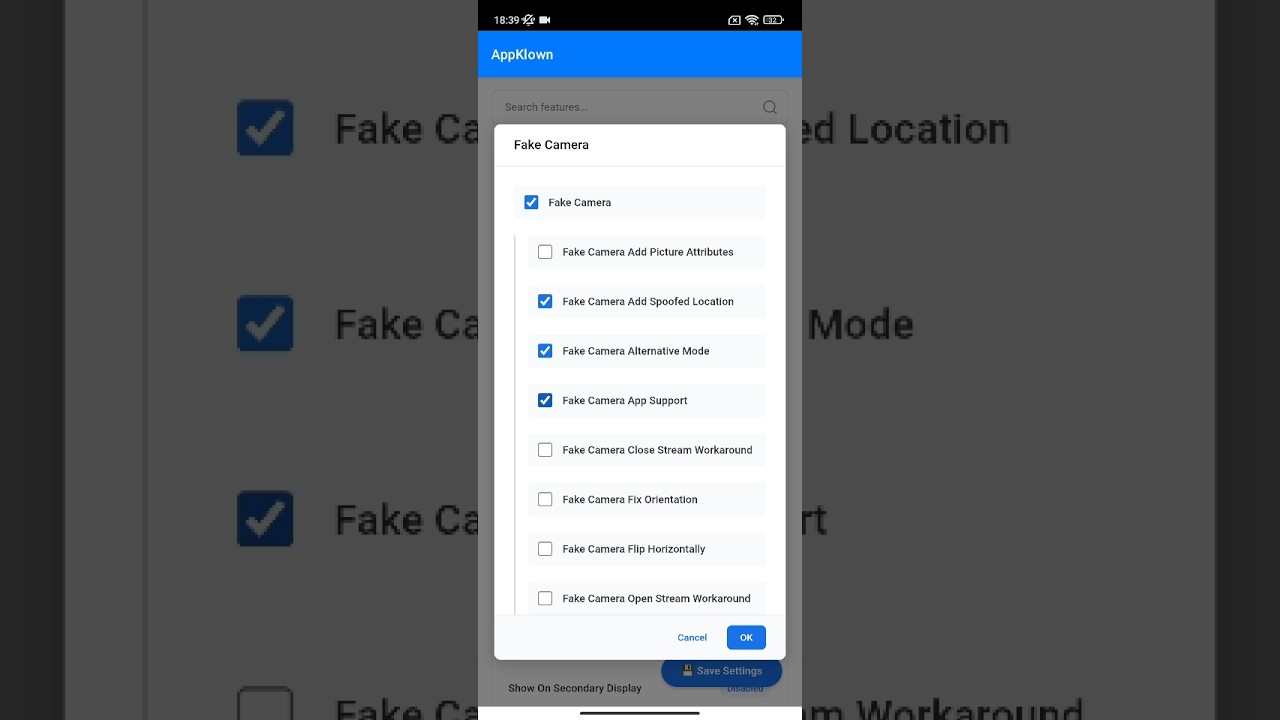 🎥 Fake Camera Support with AppCloner & AppKlown Config