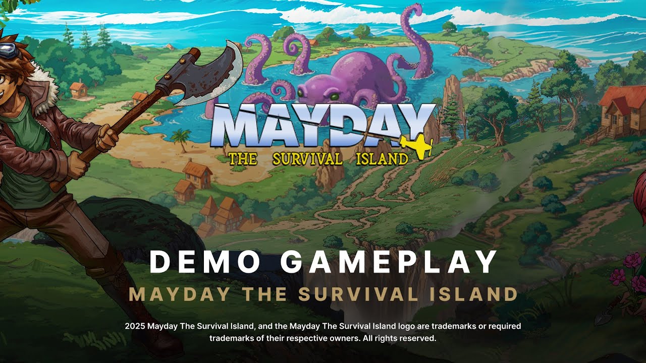 MAYDAY: THE SURVIVAL ISLAND Demo Gameplay