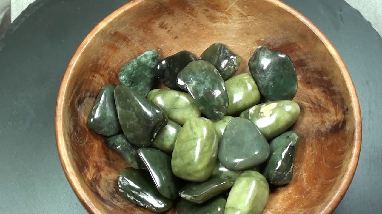 Nephrite Jade Tumblestones
