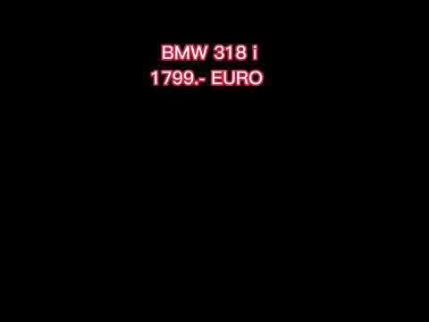 BMW 318on Multif.Lenkrad Klimaautom Skis. ESP Almanyada ikinci el Araba fiyatları 2022 #bmw #bmw318i