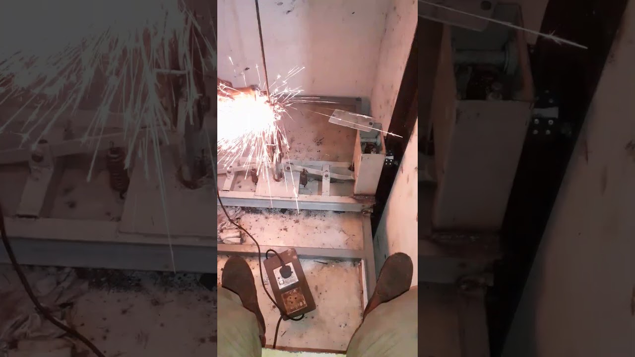 safe lock system test run for the cargo lift.