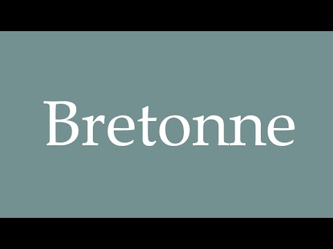 How to Pronounce ''Bretonne'' Correctly in French
