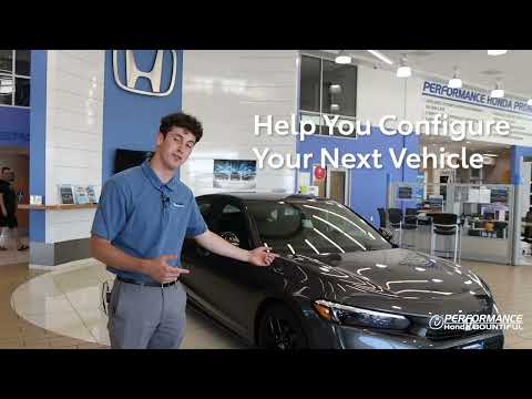 Reserve a New Honda at Performance Honda in Fairfield