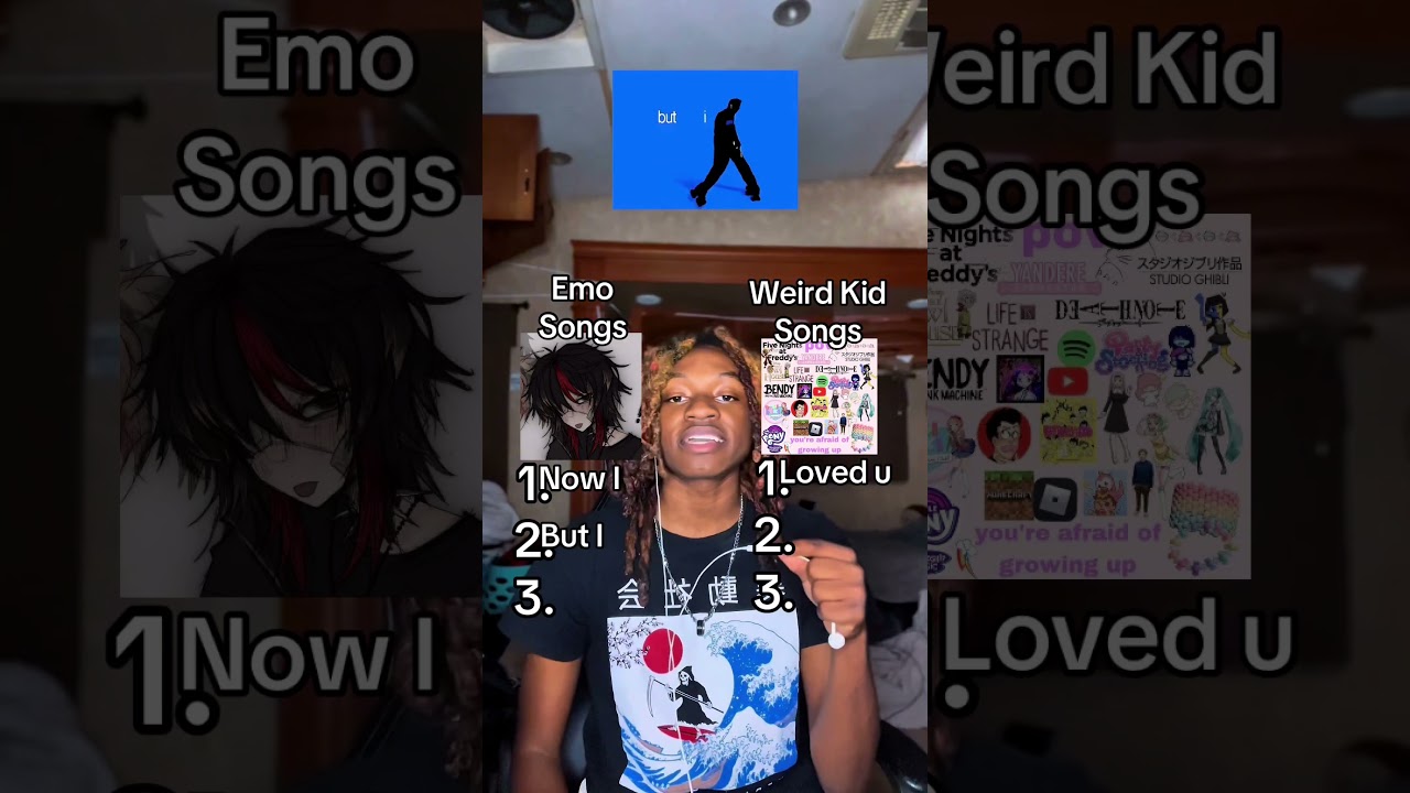Emo Songs VS Weird Kid Songs! #weirdkid #emo #music #quiz