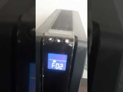 BR1000G-IN ups F02 fault solution, O/P short on battery mode #apc #ups #viral