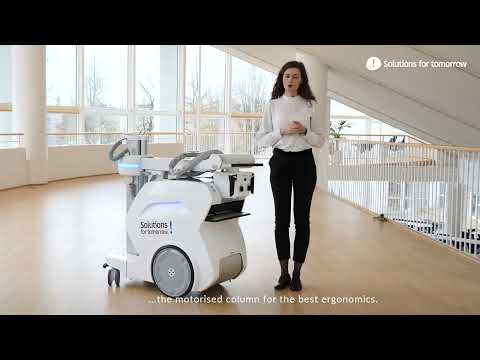 !M1 mobile X-ray unit - Fully Motorised for Best Ergonomics