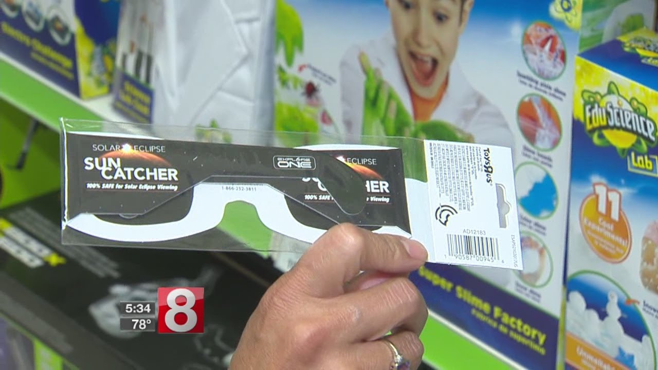 The search is on for solar eclipse sunglasses