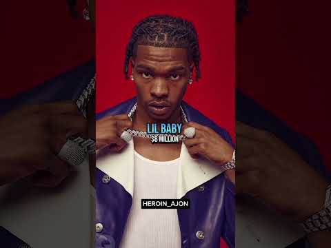 Rappers and their net worth 💸 pt 1 #xxxtentacion #lilbaby #future #hiphop #rap #rapper #shorts