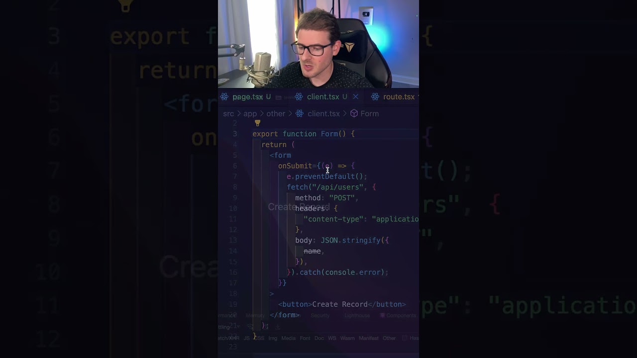 How to refresh your react server components when data changes #shorts
